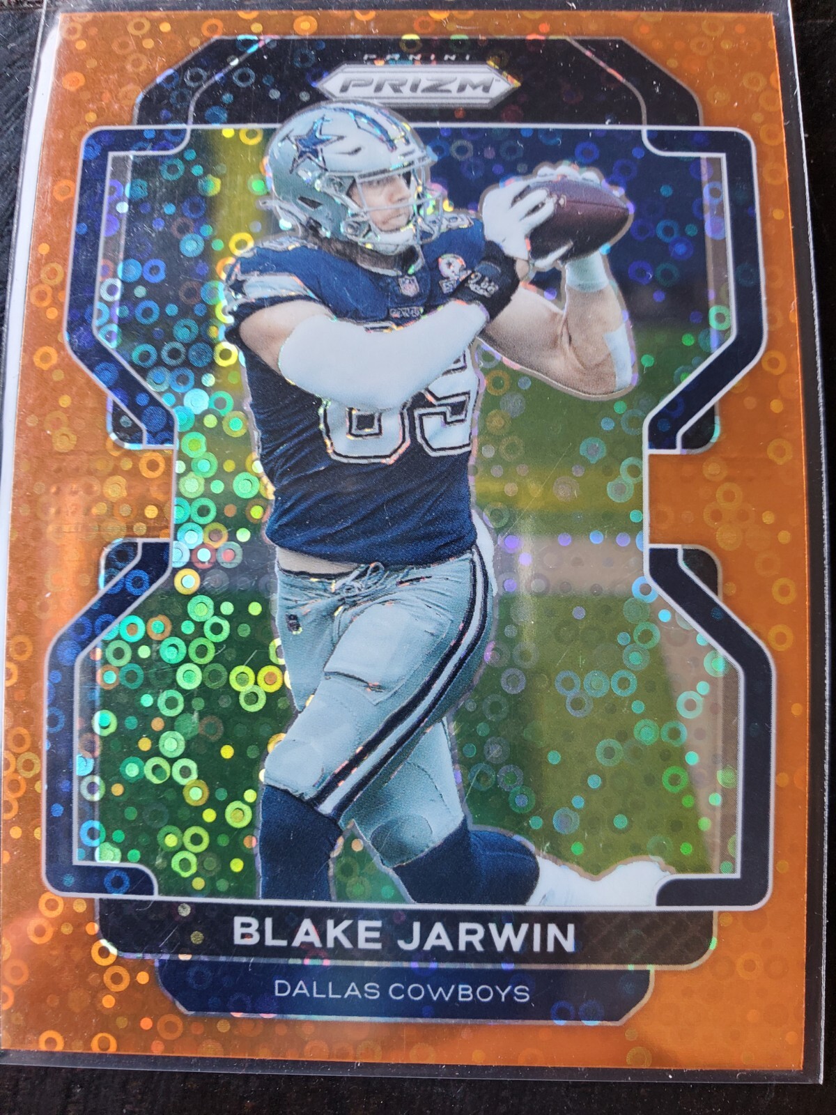 2021 Panini PRIZM Football BLAKE JARWIN Orange Disco PRIZM #241 COWBOYS | eBay