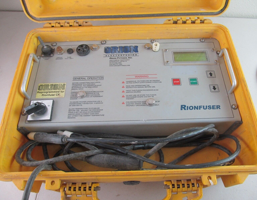 ORION Rionfuser Electrofusion Welder AS IS, Untested | eBay