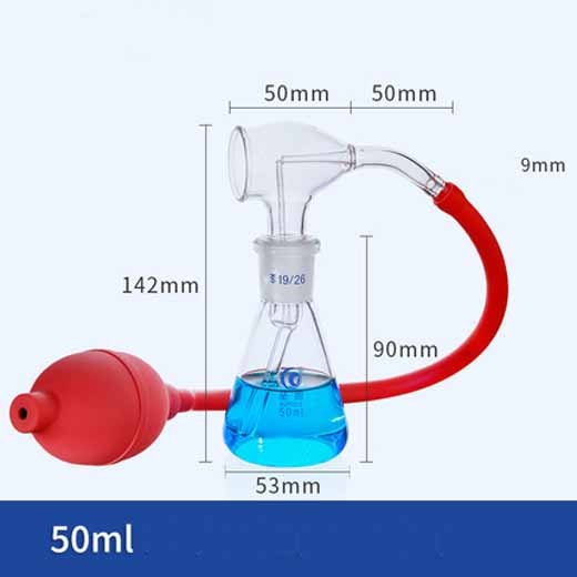 Spray Flask Bottles Laboratory Triangular Chemistry glassware 30ML ...