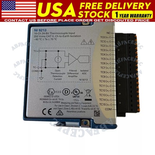 NEW National Instruments NI9213 NI-9213 C Series Temperature Input ...