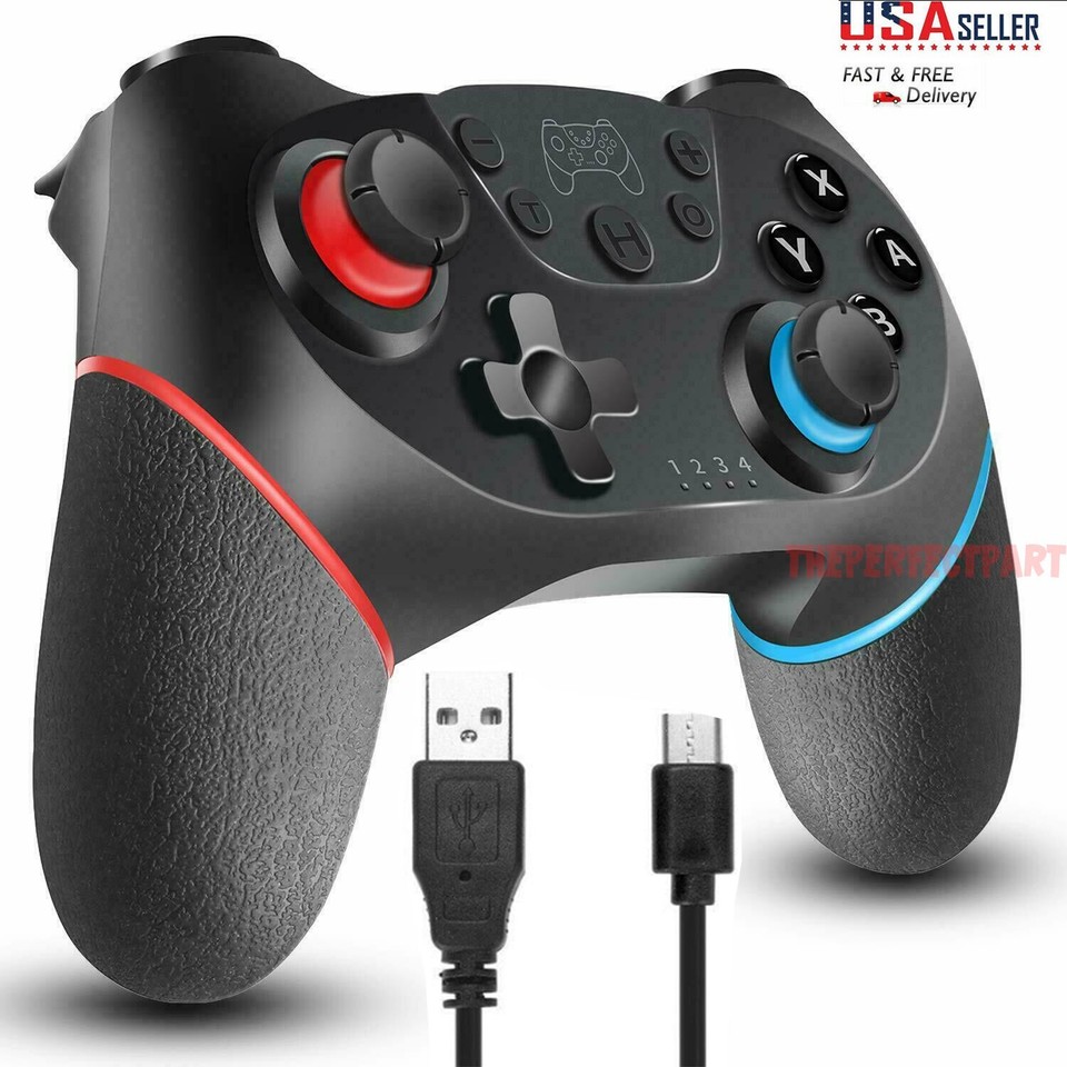 Wireless Pro Controller Gamepad For Nintendo Switch Joypad Joystick ...