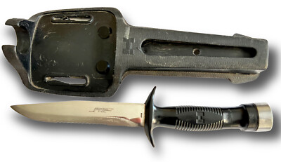 Vintage Healtways Divers Knife Scuba Dive Diving Knife w/Scabbard Japan ...