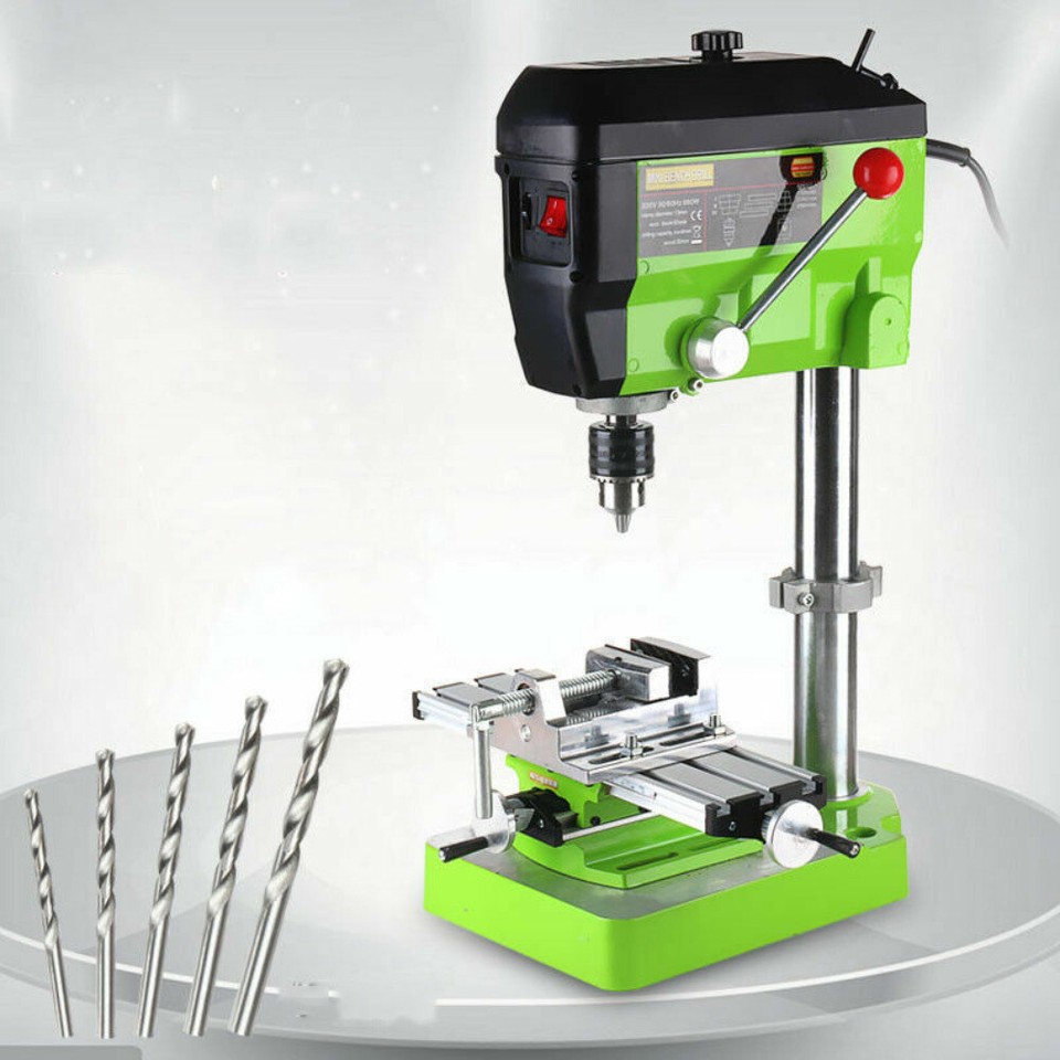 220V 480W 4000r/min Mini Bench Drill Press Drilling Machine Workbench ...
