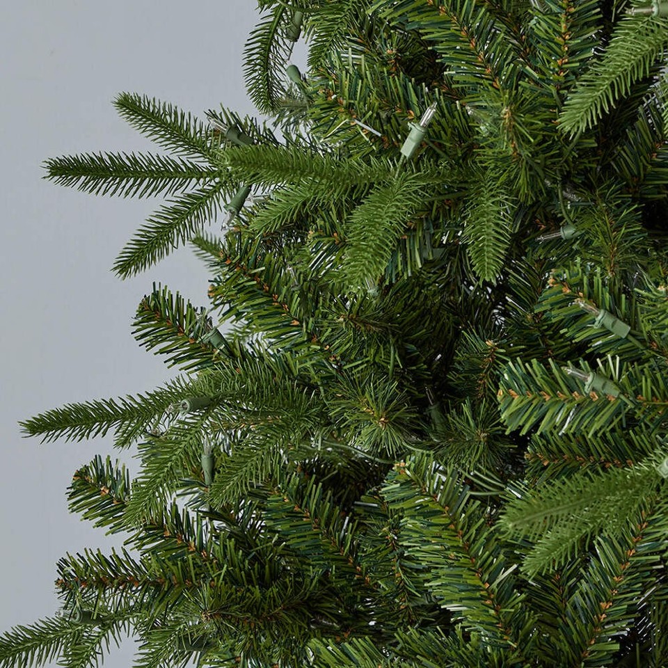 Valley Pine Pre-lit Tree with Warm White LED Lights | eBay