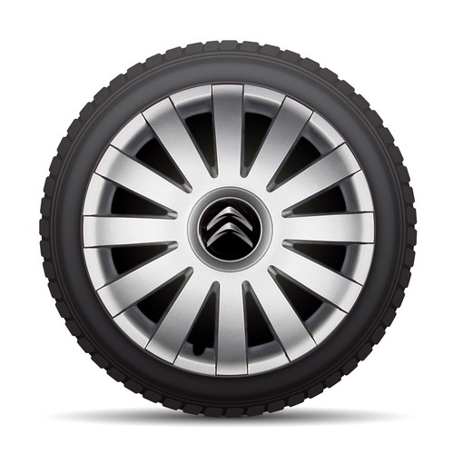 Set of 16" Wheel Trims, Hub Caps,Covers to fit Citroen Picasso,C4,C5,C8 ...