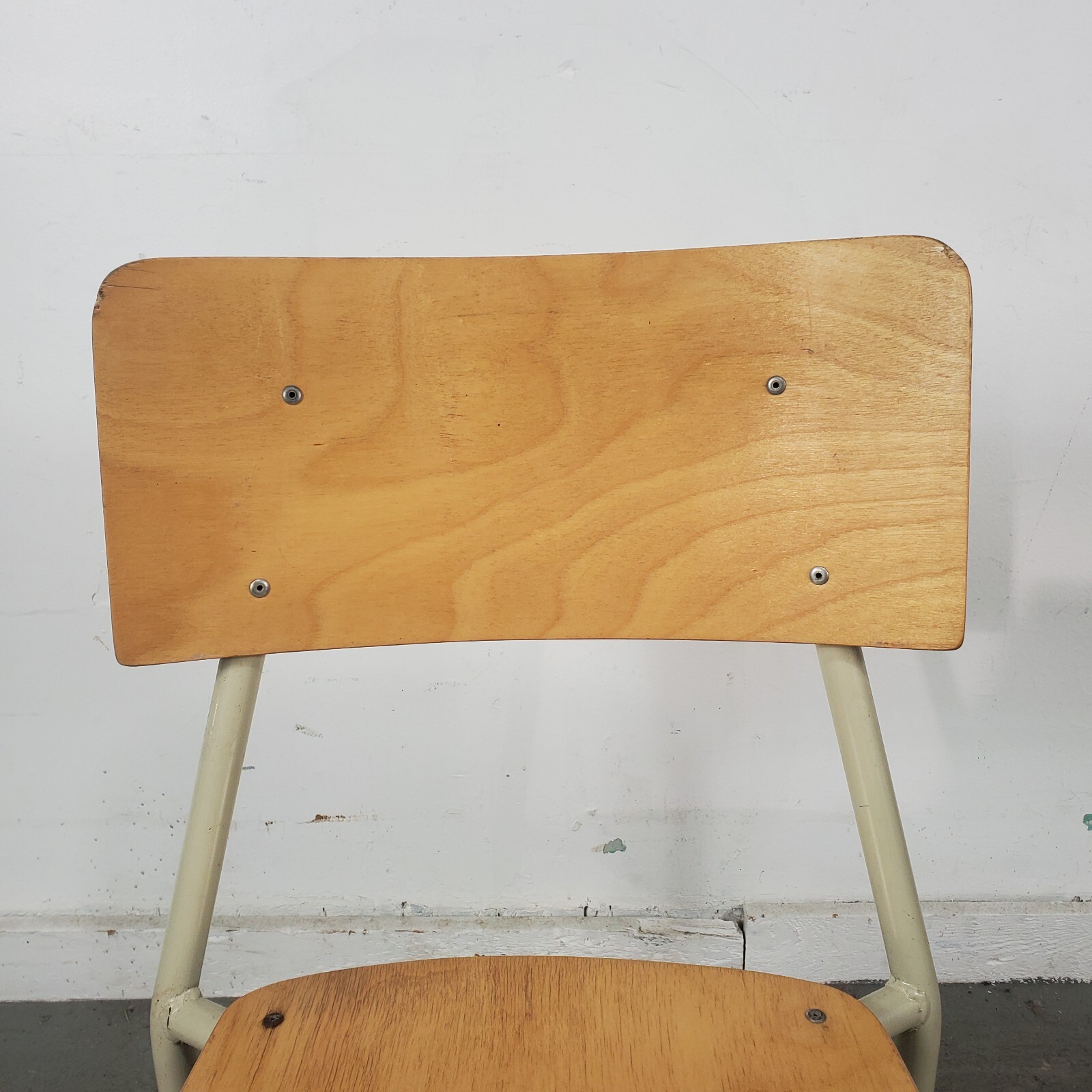 Vintage Midcentury Modern Bent Plywood Stackable Childrens School Chair ...