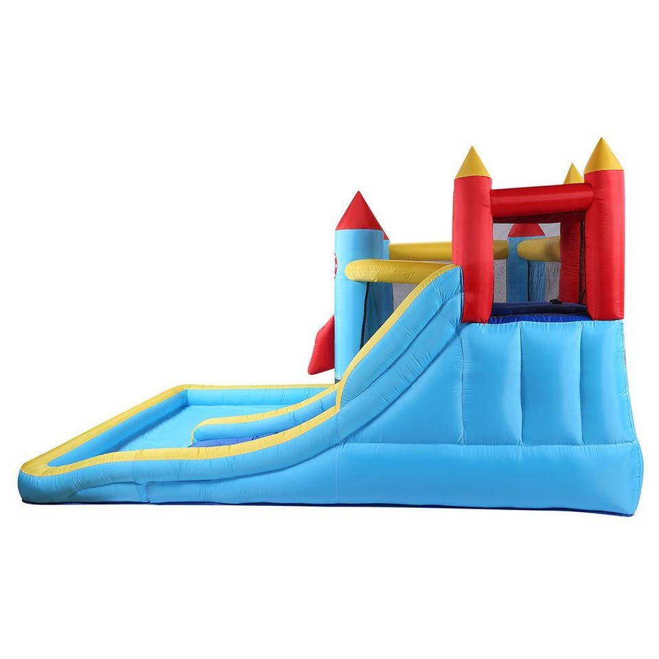 Inflatable Bouncy House Large Jumping Castle Slide Bouncer Commercial w ...