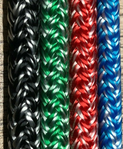 Braid On Braid Rope 6mm,8mm,10mm,12mm Various Colours Priced Per Metre ...