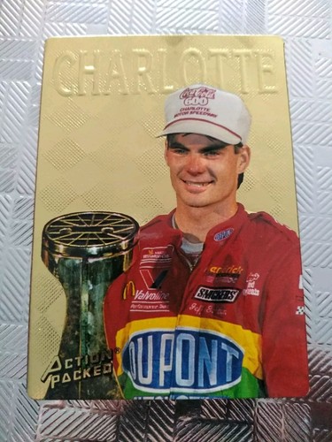 1994 JEFF GORDON Gold Foil Card Action Packed | eBay
