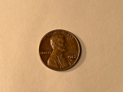 1982 D USA 1 Cent Lincoln Memorial Penny. Error Coin | eBay