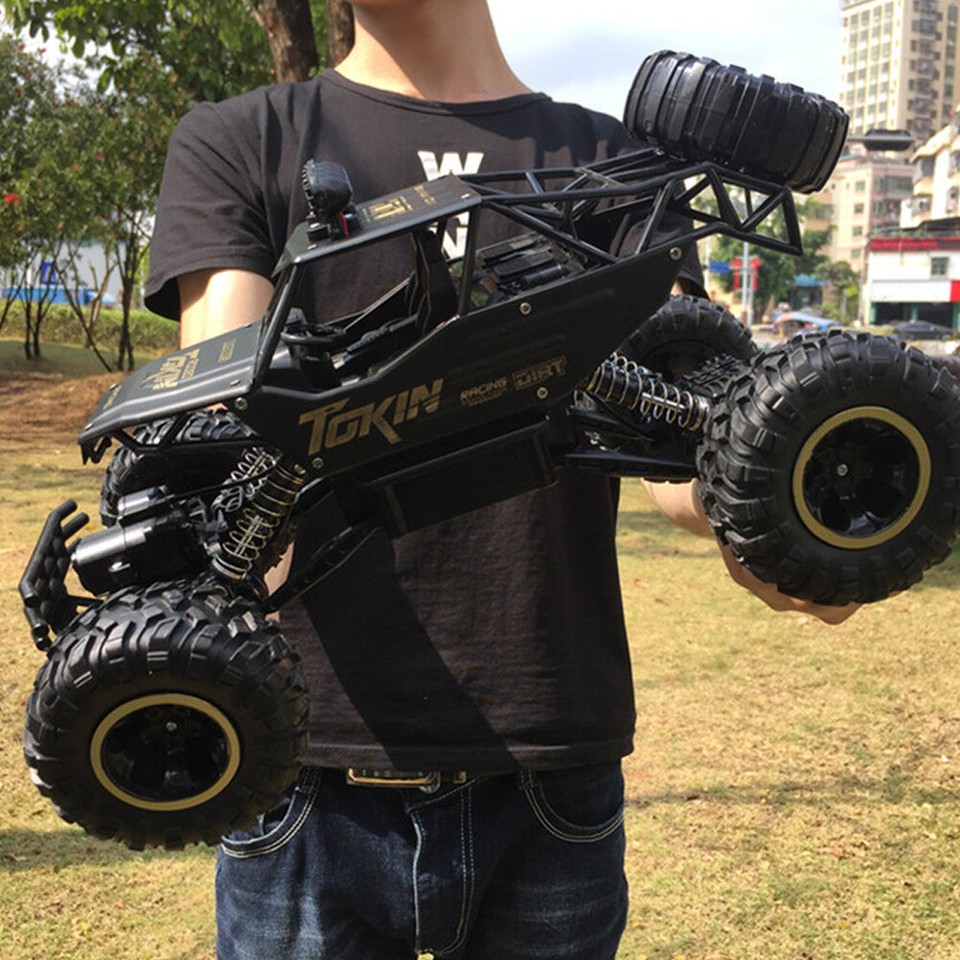 XL Remote Control RC Cars Large Big Wheel Car Monster Truck 4WD Kid Toy ...