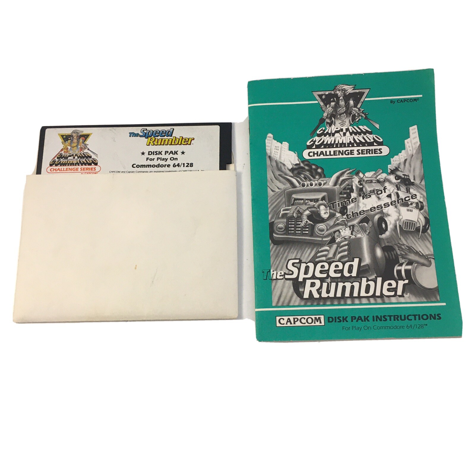 Captain Commando Challenger Series : Speed Rumbler Capcom Game ...