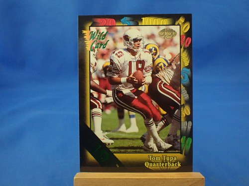 Wild Card 1991 10 Stripe Parallel Tom Tupa | eBay