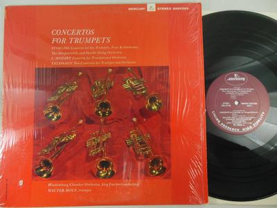 WALTER HOLY / CONCERTOS FOR TRUMPETS / Merc Living Presence AUDIOPHILE ...