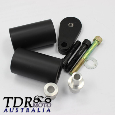 Black Frame Sliders Protector For Yamaha YZF R6 YZF-R6 R6 2003 2004 ...