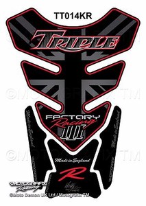 Triumph Triple Street Speed Daytona R Motorcycle Tank Pad Protector ...