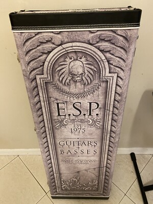 LIMITED EDITION ESP Tombstone guitar Case in mint condition | eBay