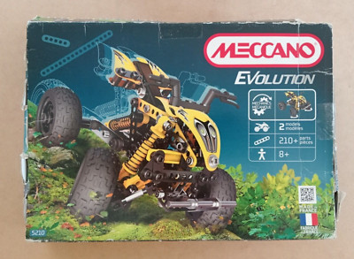MECCANO EVOLUTION ATV 3-WHEELER 2 MOLDELS #5210 | eBay Australia
