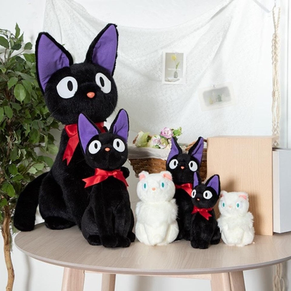 Sun Arrow Studio Ghibli Black Cat Jiji Plush Toy L K9347 | eBay