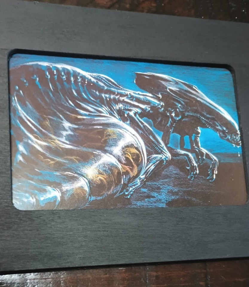 Alien Queen Laying Eggs Concept Art Framed 8.5" X 6.5" | eBay