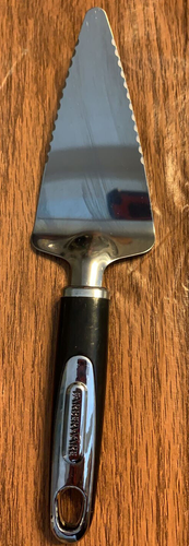 Farberware Professional Stainless Steel Pie Server with Black Plastic ...