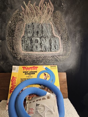 Vintage 1989 Pollenex The Twist Wrap Around Massager Roller W Box New ...