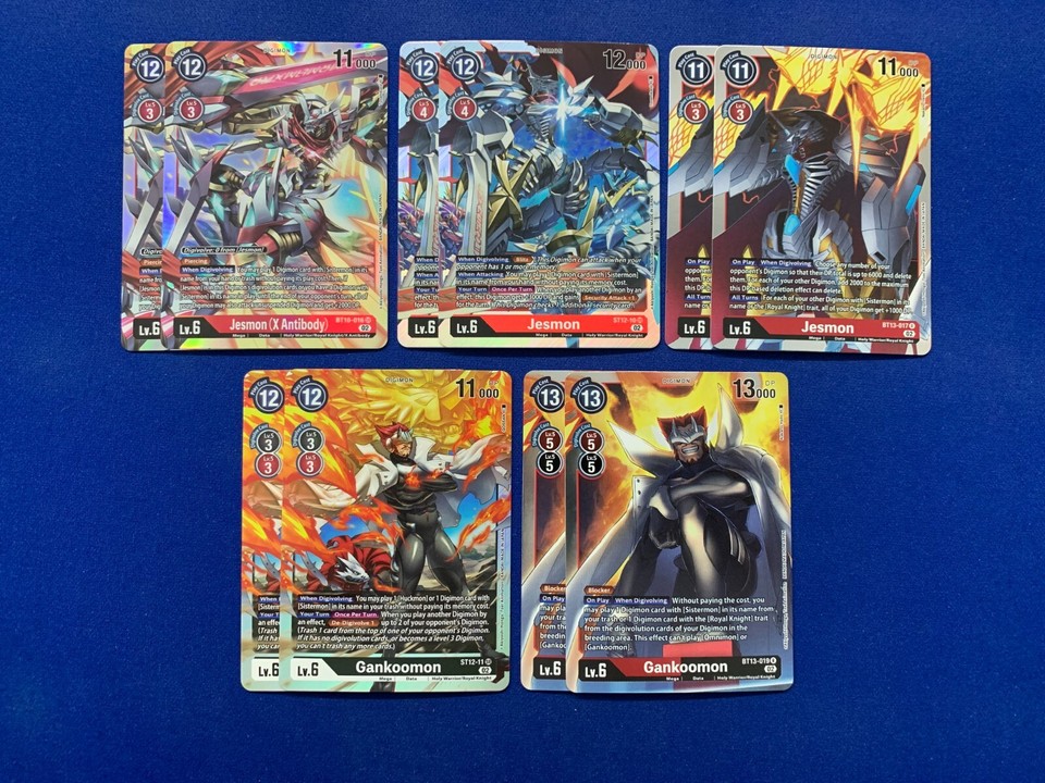 Digimon Card Game - Jesmon X Antibody Sistermon Ciel Blanc Red White ...