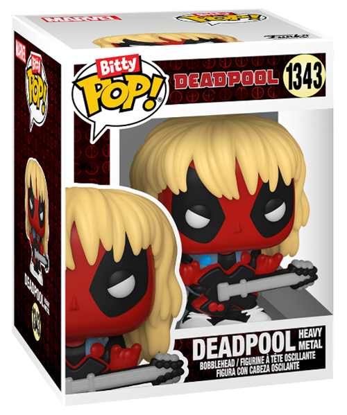 Funko Bitty POP! 1343 Deadpool Heavy Metal Deadpool 2024 | eBay