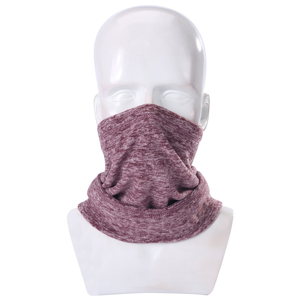 Winter Neck Gaiter Mask Ski Fleece Warm Windproof Face Cover Scarf for ...
