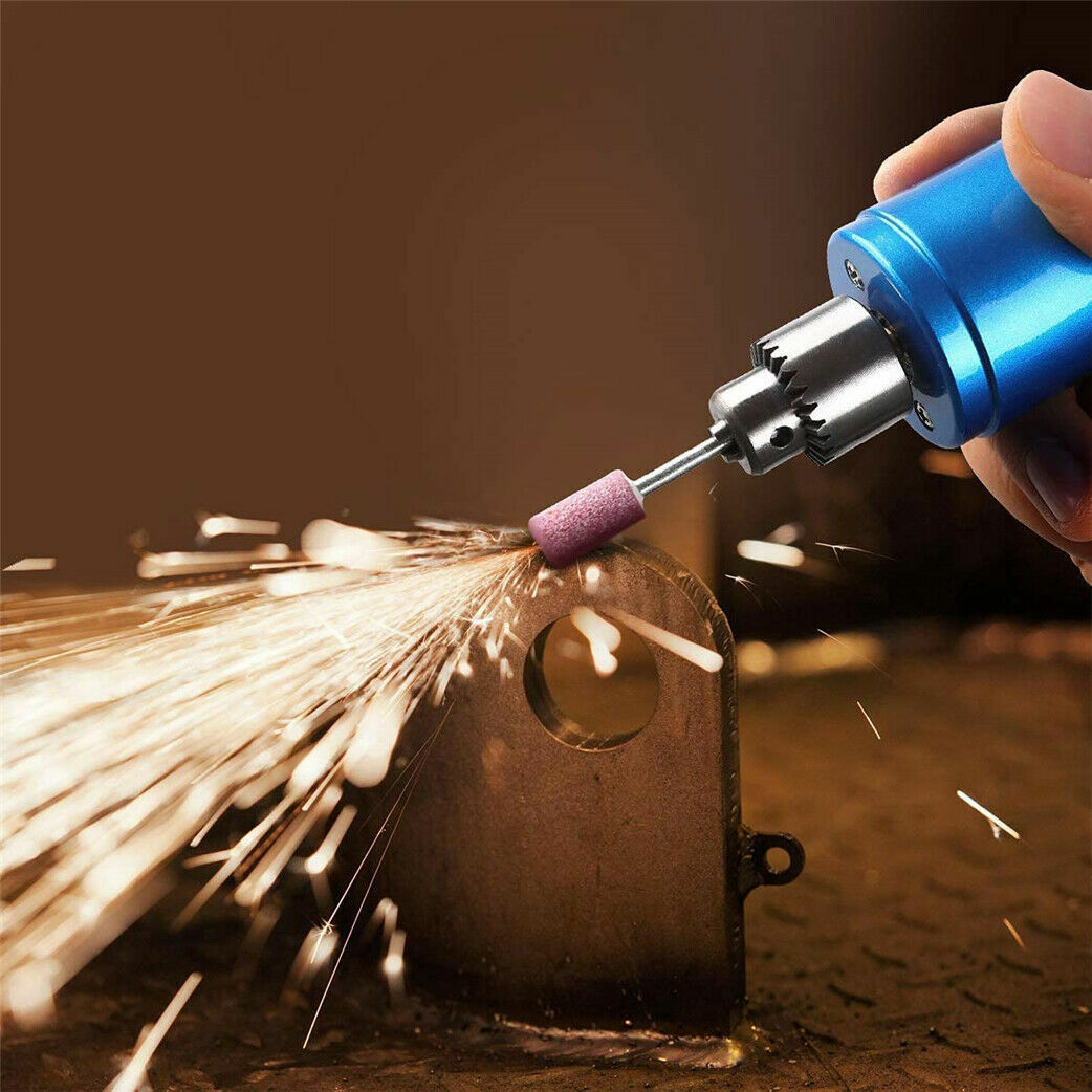 10x Metal Thicken Rotary Grinding Stones Drill Bit Die Grinder Head ...