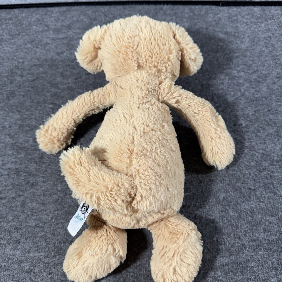Jellycat Bashful Puppy Tan White Brown Buttercup Honey Plush Medium 12 ...