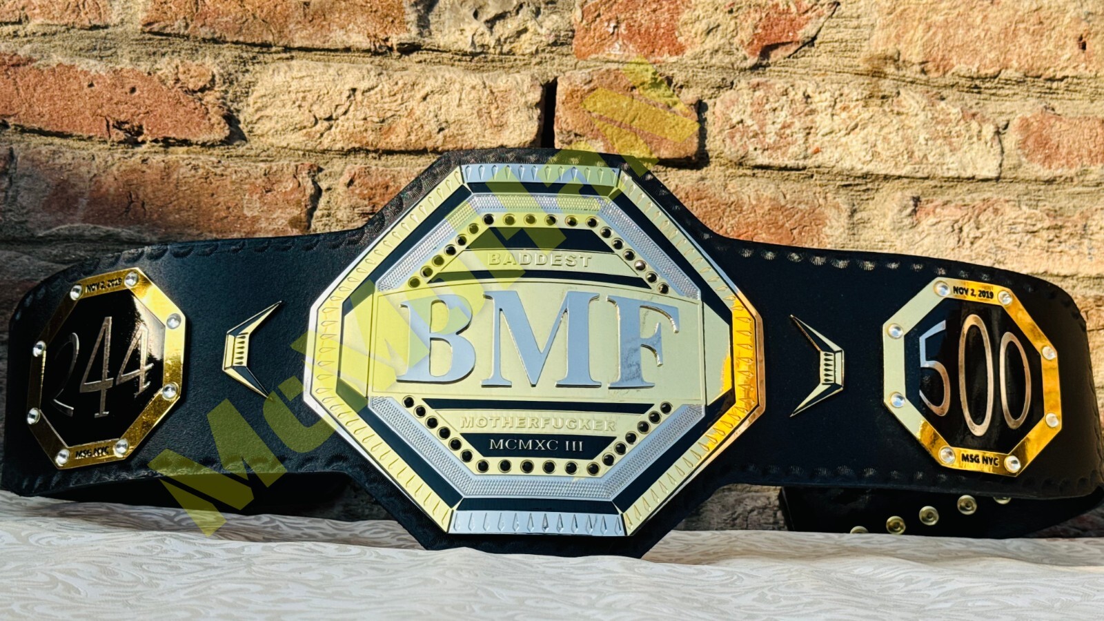 UFC BMF Replica Title Belt Championship Adult Size Brass 2MM Original ...