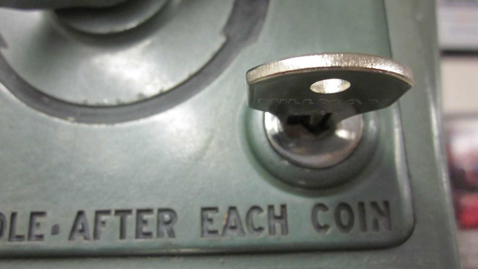 Service Key for M.H. Rhodes Parking Meters. Master Key for Top lock ...