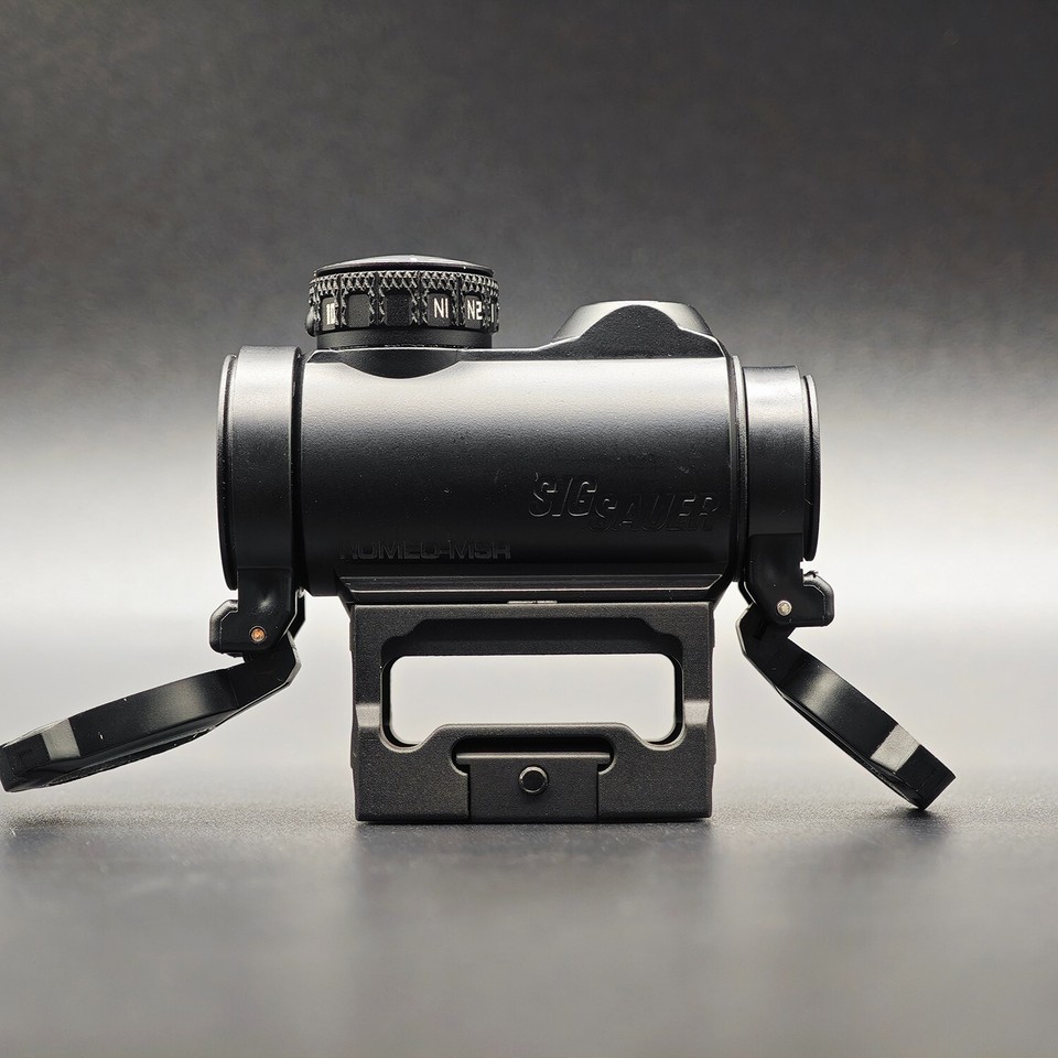 Sig Sauer Romeo-MSR 1x20mm 2 MOA RED DOT Sight w/ Riser Waterproof | eBay