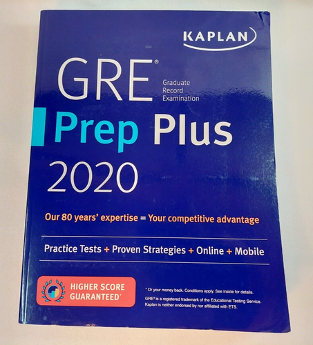 GRE Prep Plus 2020 Kaplan Test Prep Online Mobile Practice Tests Proven ...
