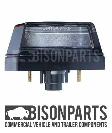 *FITS IVECO DAILY (2006 ONWARDS) REAR NUMBER PLATE LAMP DRIVER SIDE RH ...