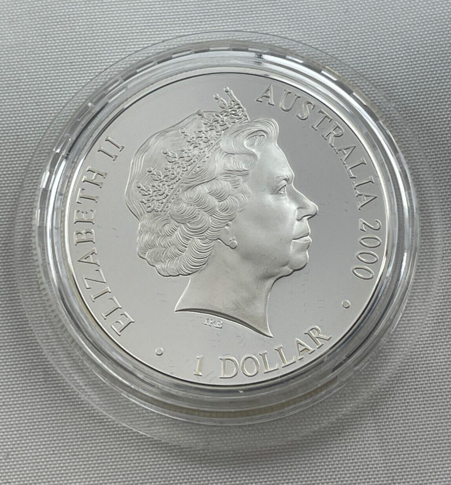 2000 Proclamation Coins of Australia The Cartwheel Penny RAM 1oz .999 ...