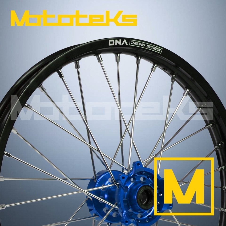YAMAHA YZ125 YZ250 YZ125X YZ250X MX WHEEL SET DNA 21"19" CNC BILLET ...
