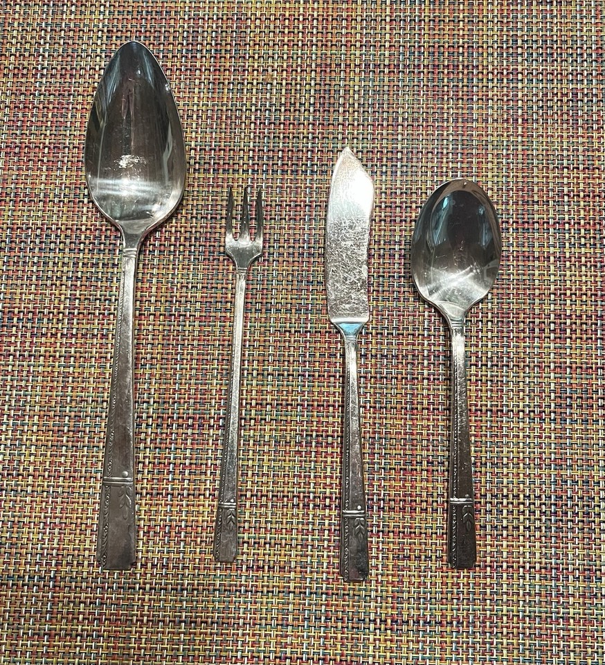 Vintage Prestige Silver Plate Grenoble Flatware Set w/Case - 87 Pcs | eBay