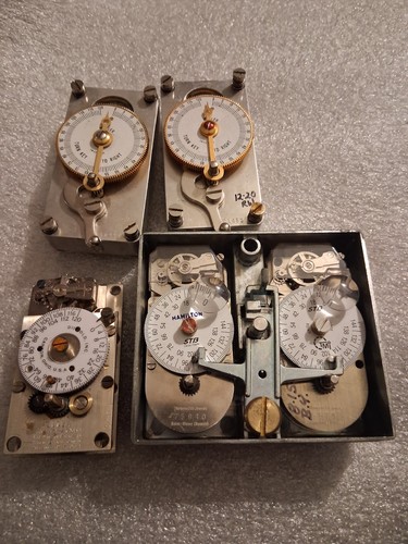 5 vintage bank vault mechanical timers , parts / projects untested | eBay