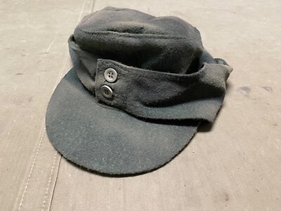 WWII GERMAN WAFFEN HEER ARMY M1943 WOOL COMBAT FIELD CAP-MEDIUM AGED ...