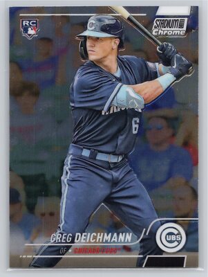 2022 Stadium Club Chrome #92 Greg Deichmann Chicago Cubs RC Baseball ...