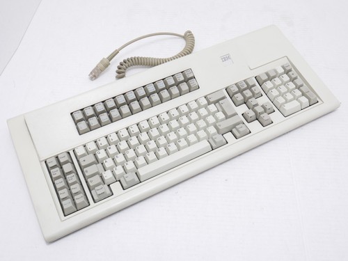 Vintage 1985 IBM 6110345 Model F 122 Buckling Spring Keyboard ...