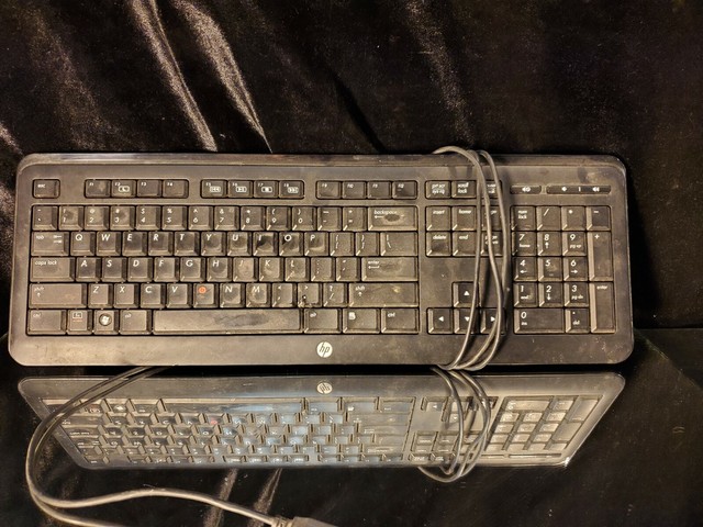 Hewlett Packard Genuine Keyboard HP SK-2023 USB Wired Computer PC ...