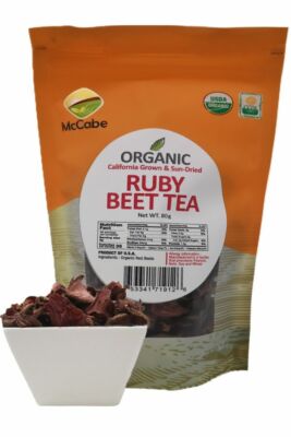 McCabe ORGANIC Sun-Dried Ruby Beet Tea, 80g, USDA Organic Certified | eBay