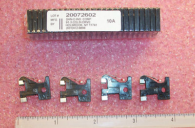 QTY (100) AX1B-10A SOC 10A 125V ALARM INDICATOR FUSES GMT-10A TYPE | eBay