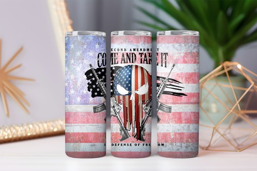 Second Am Gifts For Men - Mancave Tumbler 20- 30Oz Travel Coffee ...