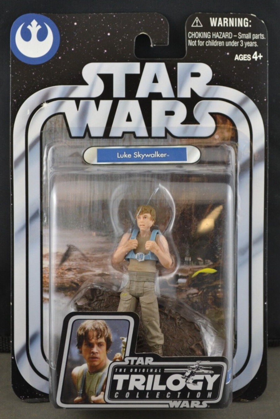 Star Wars TESB Trilogy Collection Luke Skywalker 2004 Hasbro 120522MGL2 ...