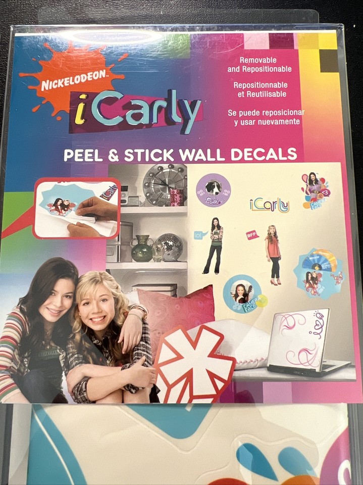 Roommates Nickelodeon iCarly peel and stick wall decals 34878774213| eBay