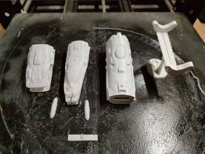 Breetai Zentraedi Ship & Rdf Armd Macross Robotech Fleet Battles Models ...